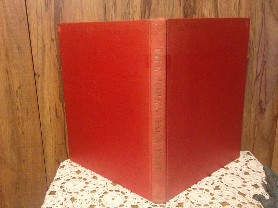 Pope's Back Yard by Curtis G Pepper Vatican City Map Copyright 1967 ...