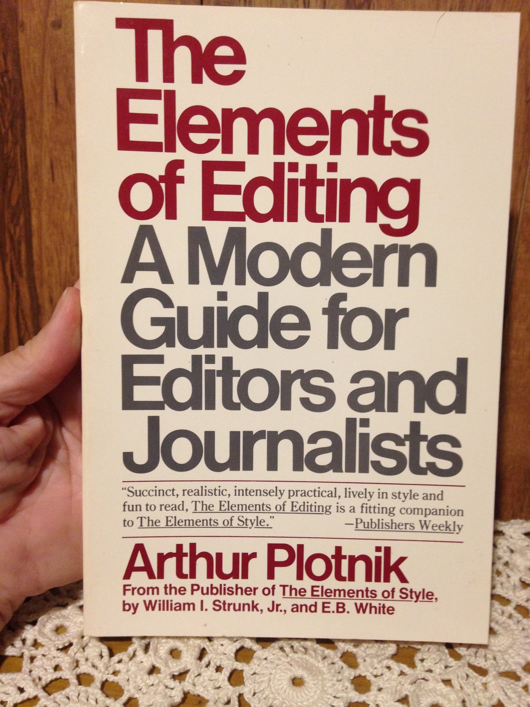 Elements of Editing A Modern Guide for Editors and Journalists Arthur ...