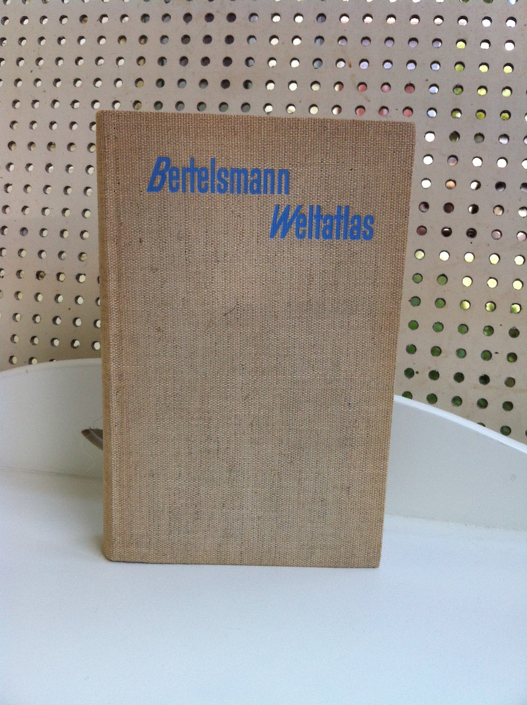 Bertelsmann Weltatlas 1954 Atlas in GERMAN Color Maps Cloth Hardcover ...
