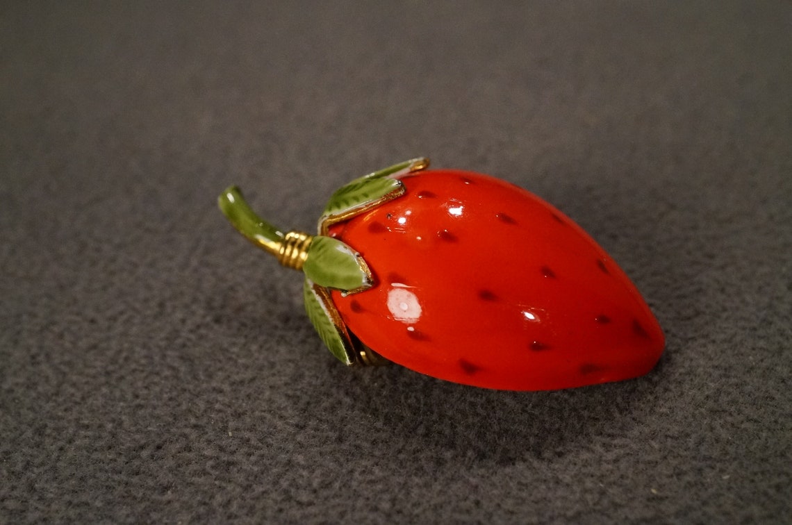 Antique Vintage Pin Brooch Signed Original by Robert Yellow Gold Tone ...