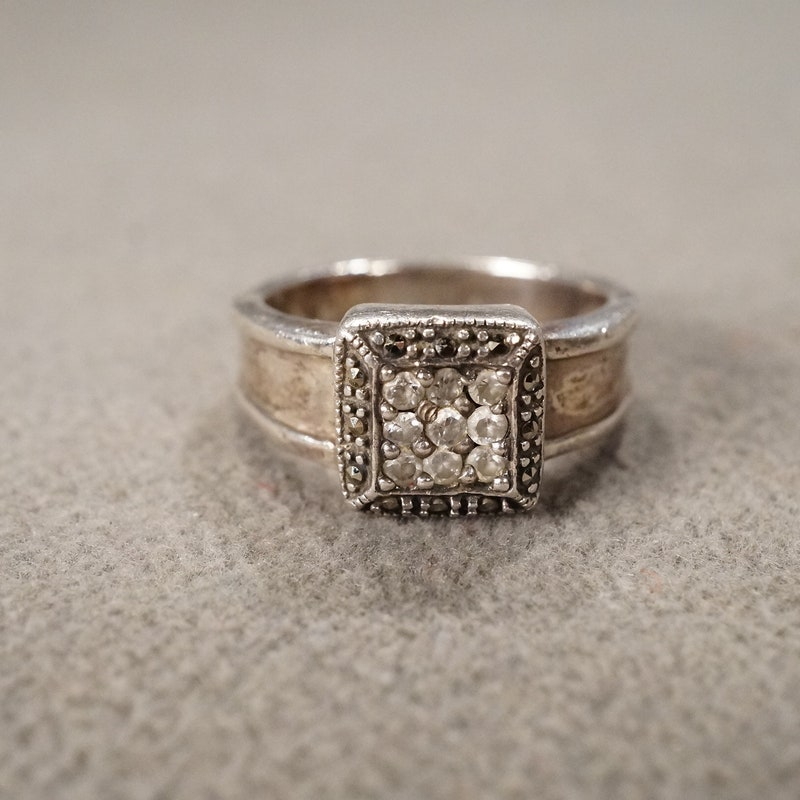 Marcasite Ring Setting - Etsy