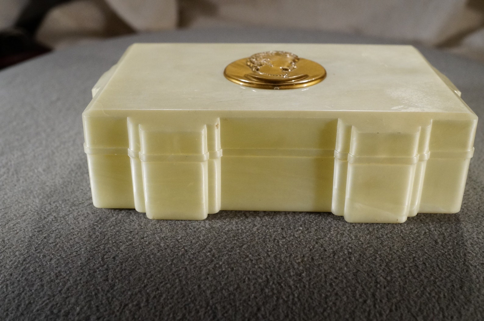 Antique Vintage Celluloid Trinket Jewelry Box England - Etsy