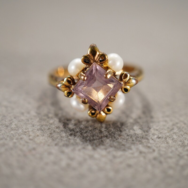Round Square Ring - Etsy