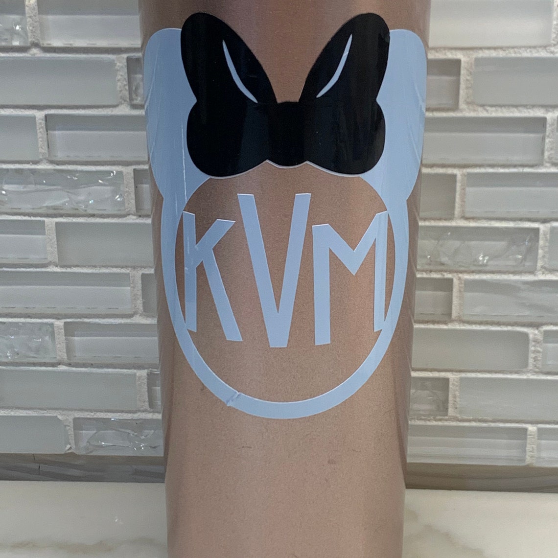 Disney Monogram Decal - Etsy