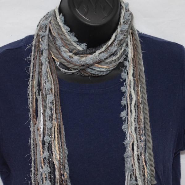 Denim Scarf - Etsy