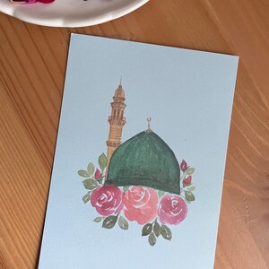 Masjid Nabawi Islamic Card Umrah/ Hajj Gift - Etsy