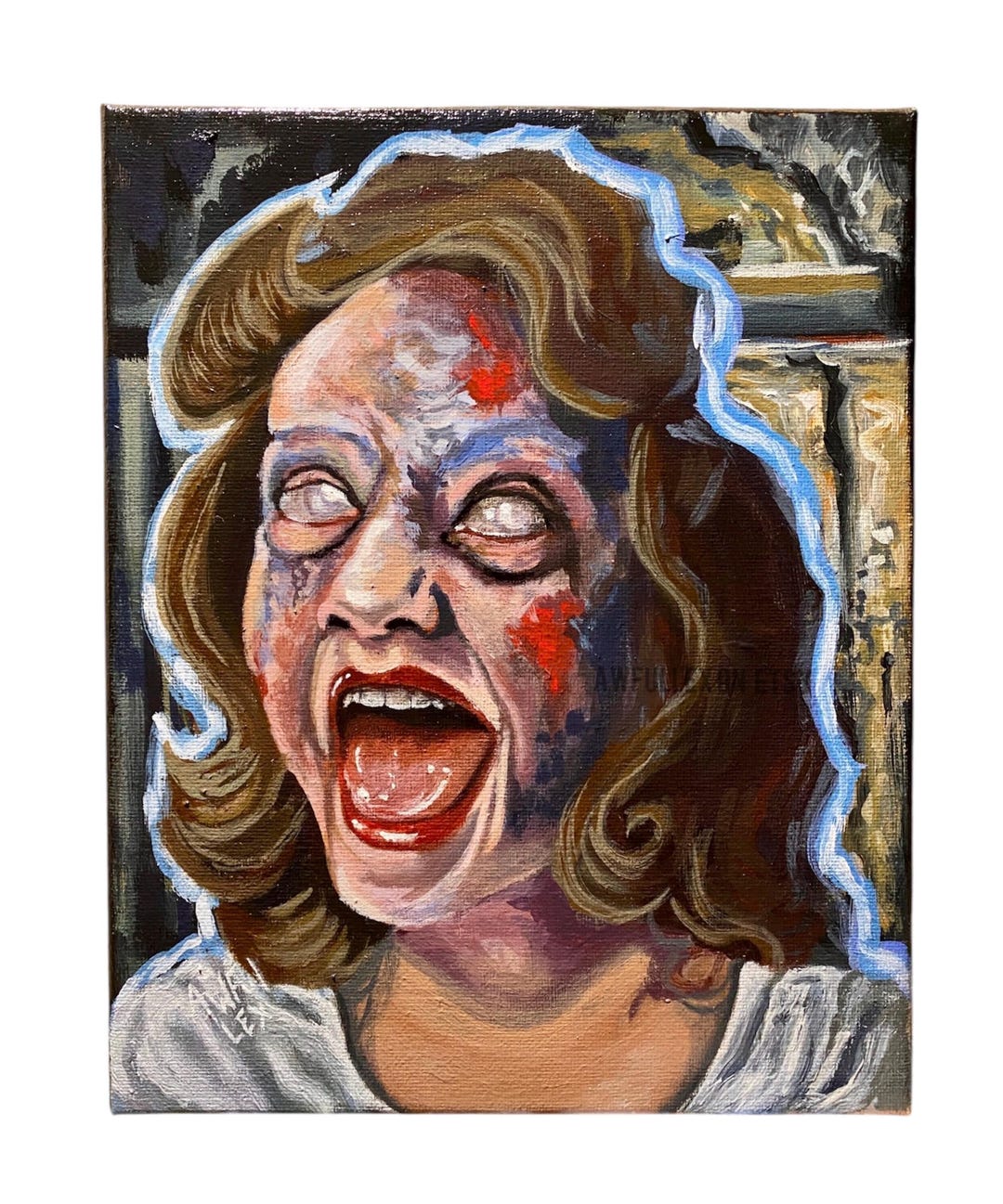 Original Painting Linda Evil Dead - Etsy