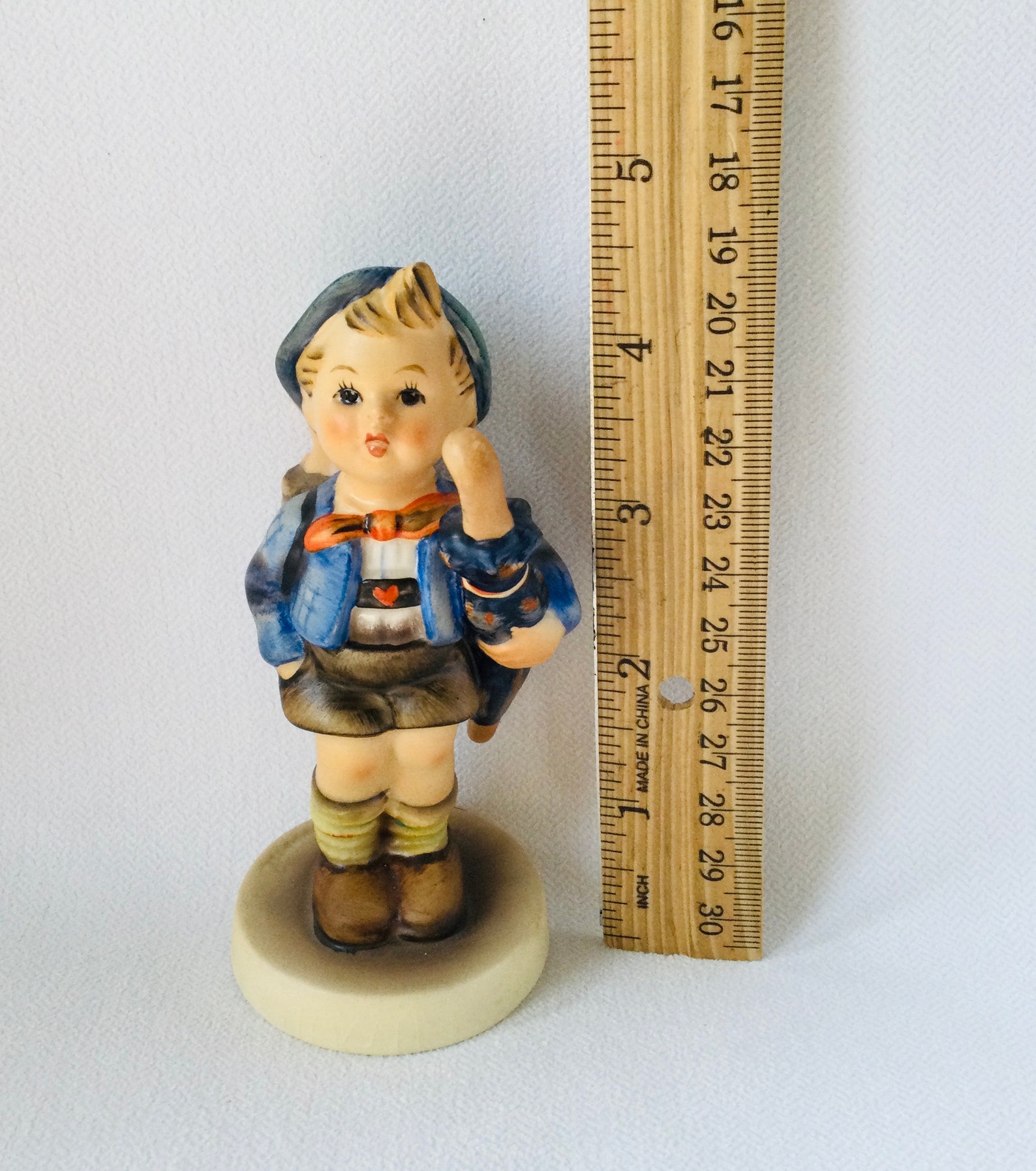 M J Hummel Figurine HOME FROM MARKET | Etsy