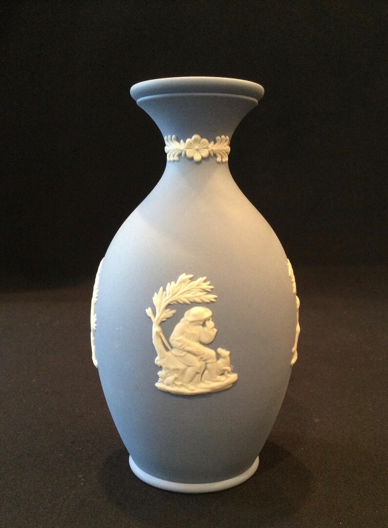 WEDGWOOD Jasperware Vase - Etsy