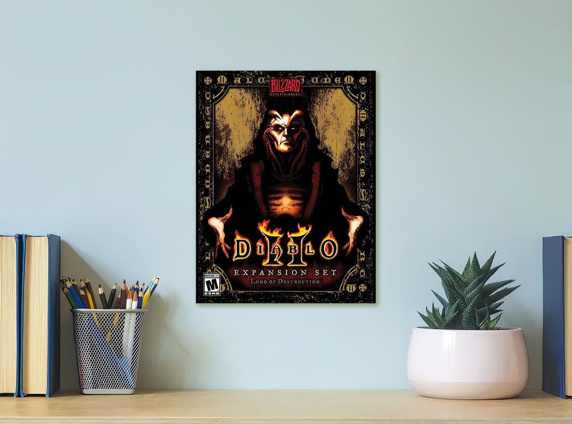 Diablo 2 Lord of Destruction Box Art High Quality Print 8.5 X 11 - Etsy
