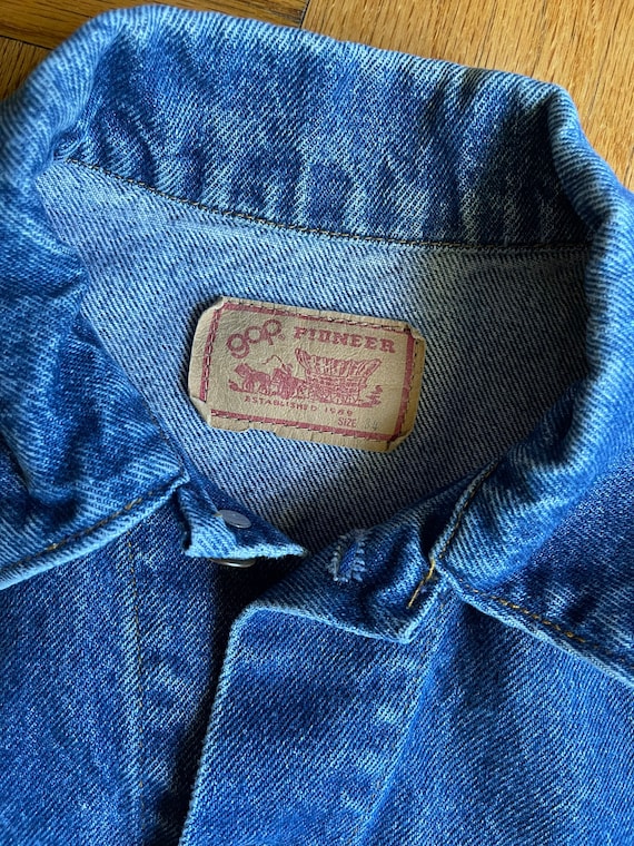 Early 80’s denim jacket Gap Pioneer from the gap, XS S - Gem