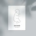 Customise Newborn Baby, Illustration Line, Drawing, Baby, Nursery, Room ...