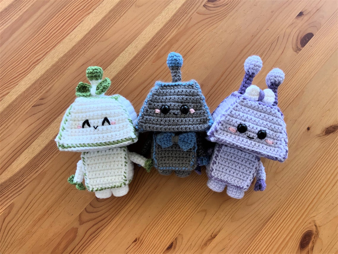 Crochet Robot Pattern - Etsy