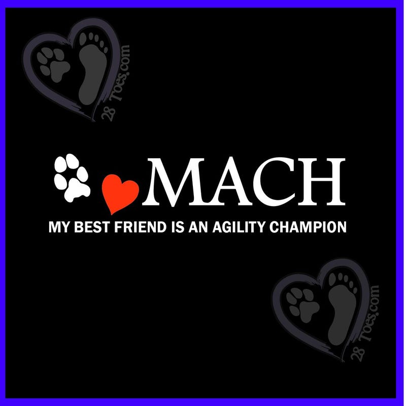 Dog Agility Sport Sticker - Etsy