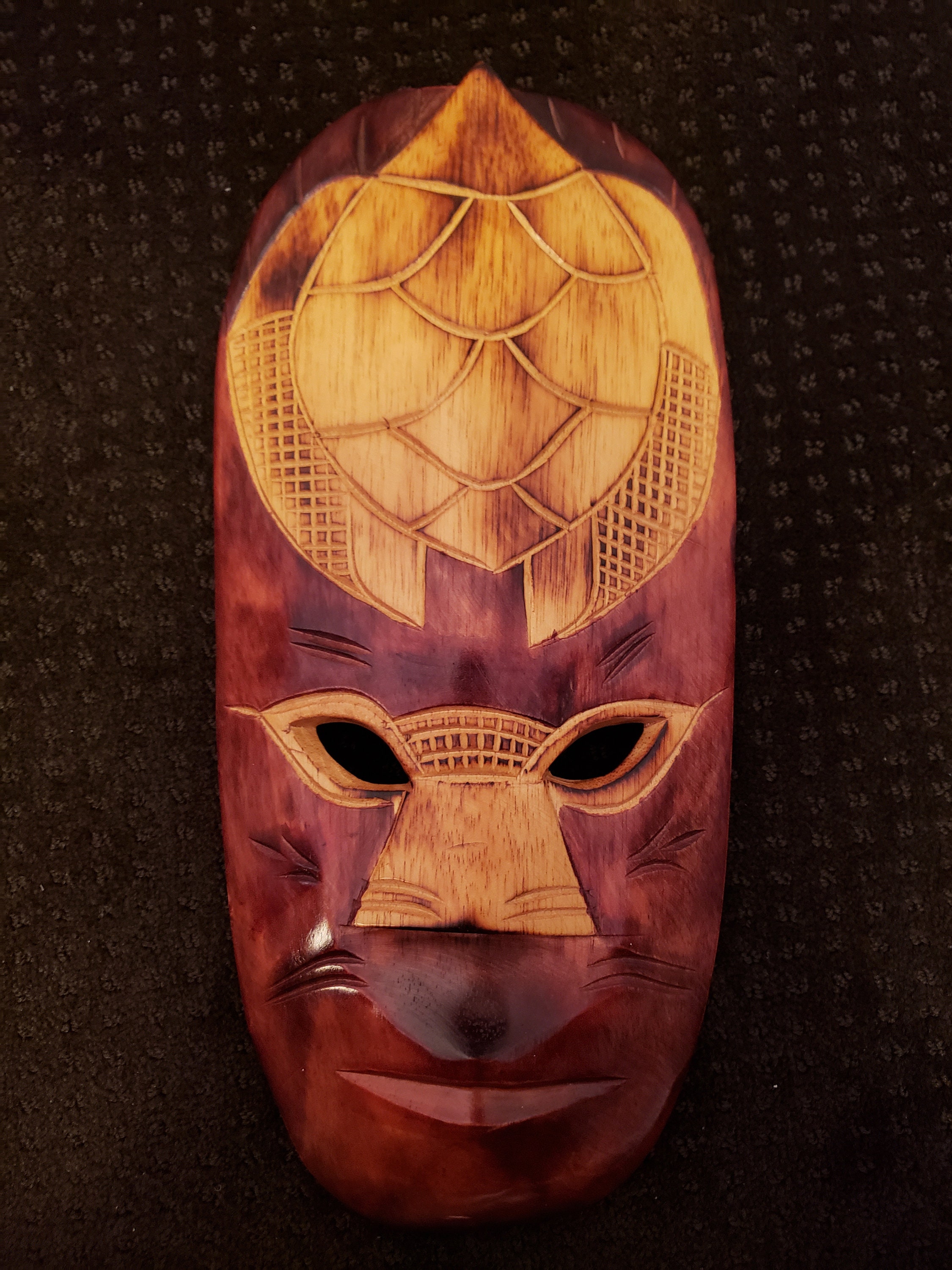 Pomo Indian Tribe Ceremonial Mask