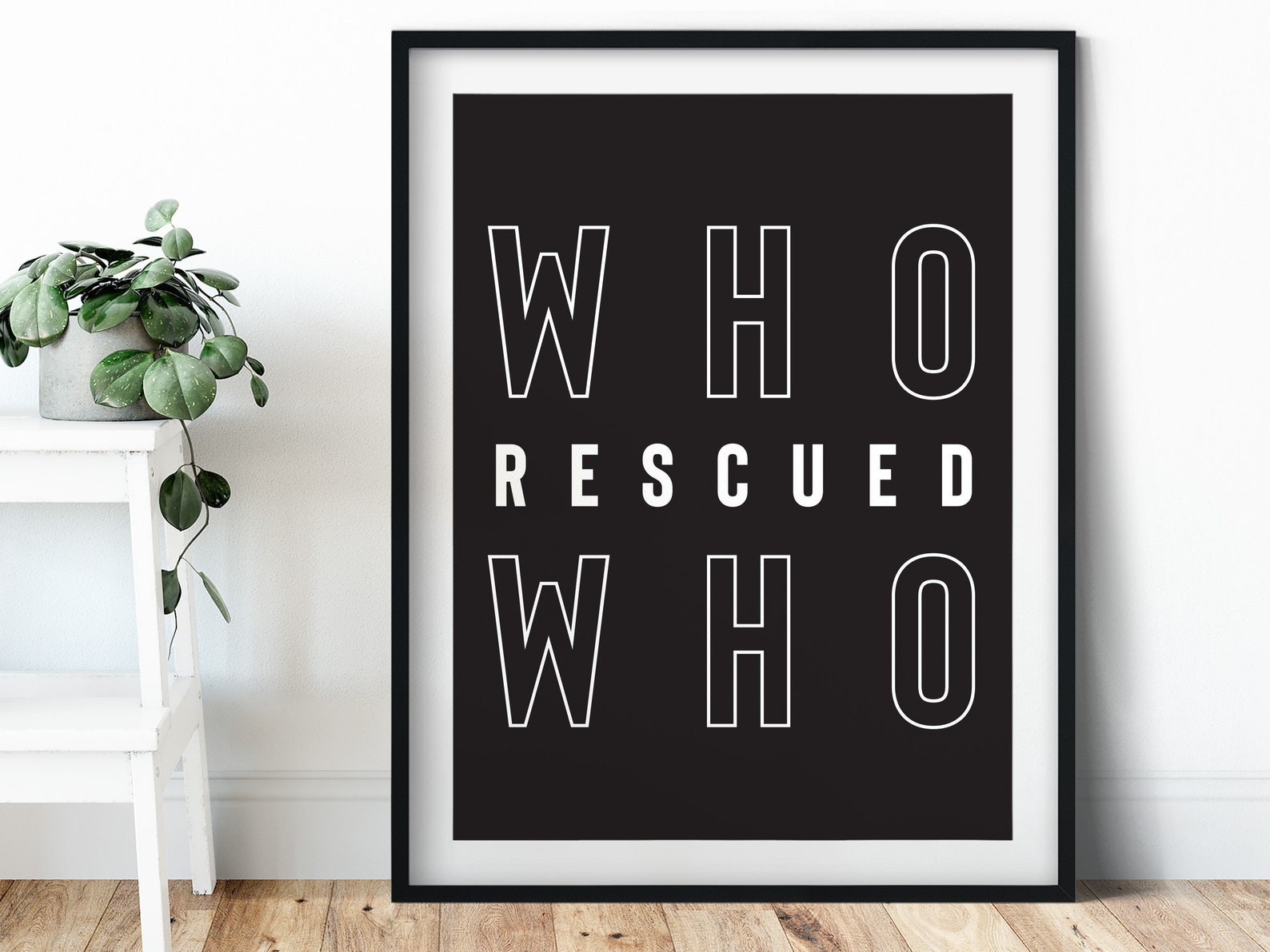 Adopt Me Funny Dog Sign Adopt a Pet Adoption Who Rescued | Etsy