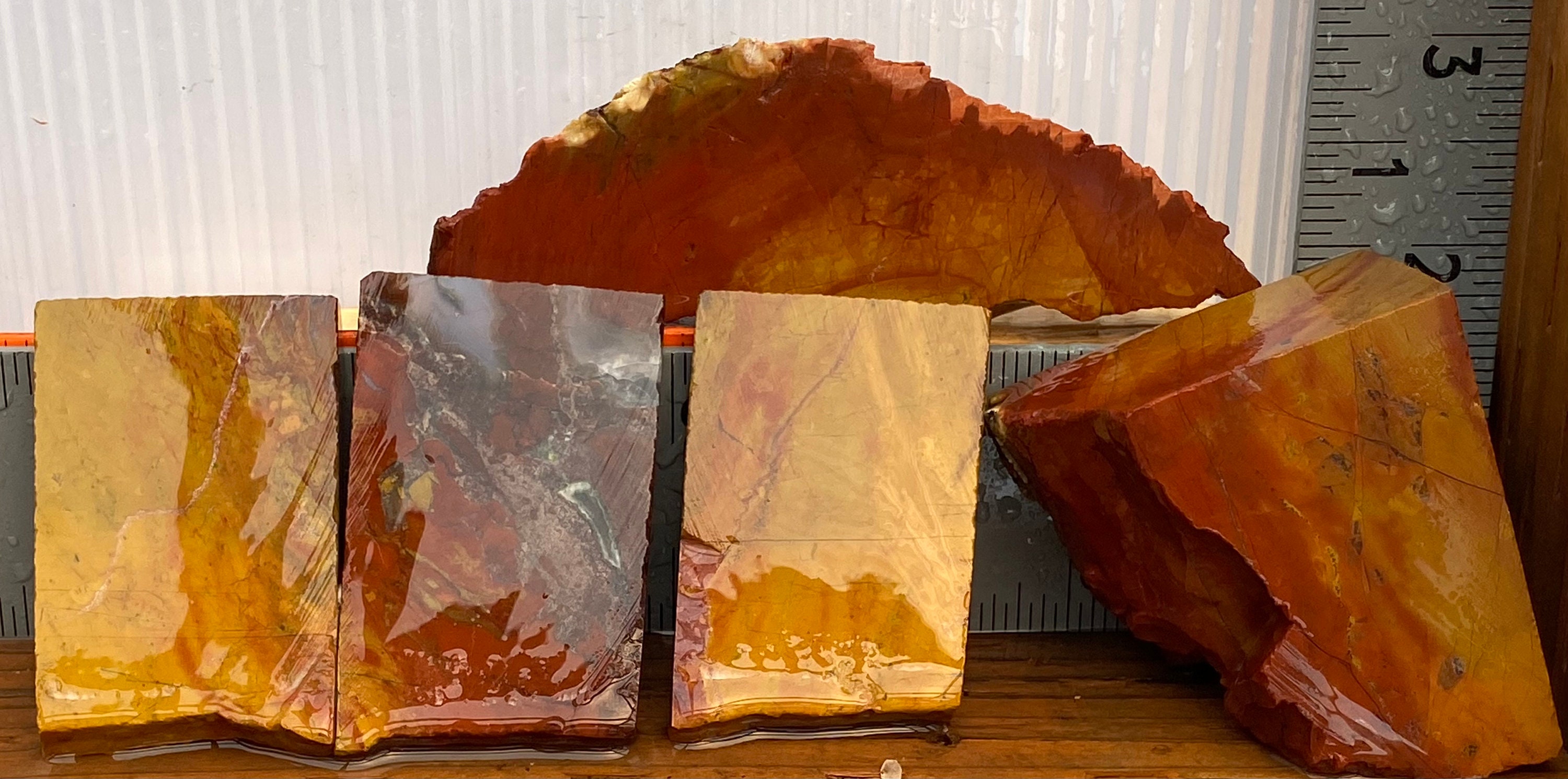 Mookaite Jasper From Australia Rough Cut Unpolished Lapidary Slab LL - Etsy