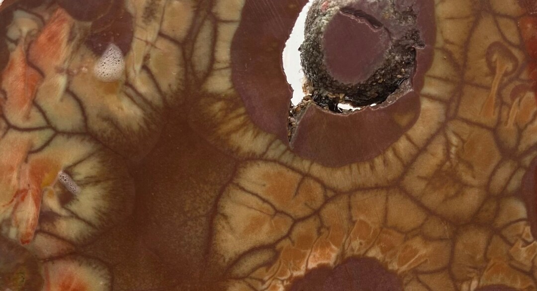 SPIDER WEB RHYOLITE Slab, Lapidary, Cabochons, Jewelry G - Etsy