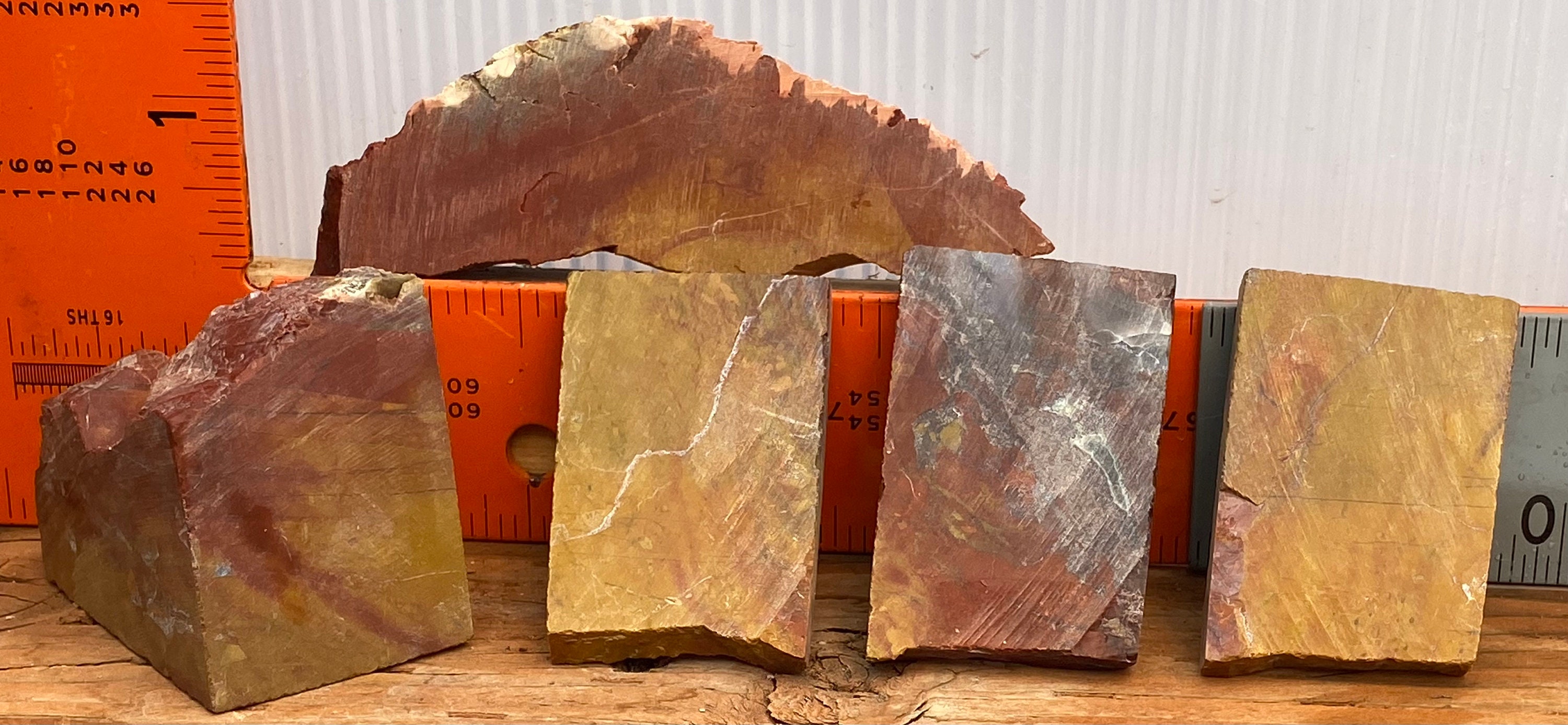 Mookaite Jasper From Australia Rough Cut Unpolished Lapidary Slab LL - Etsy