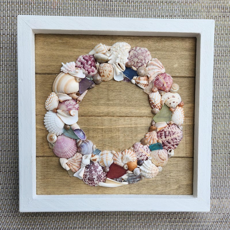 Sea Shell Wreath - Etsy