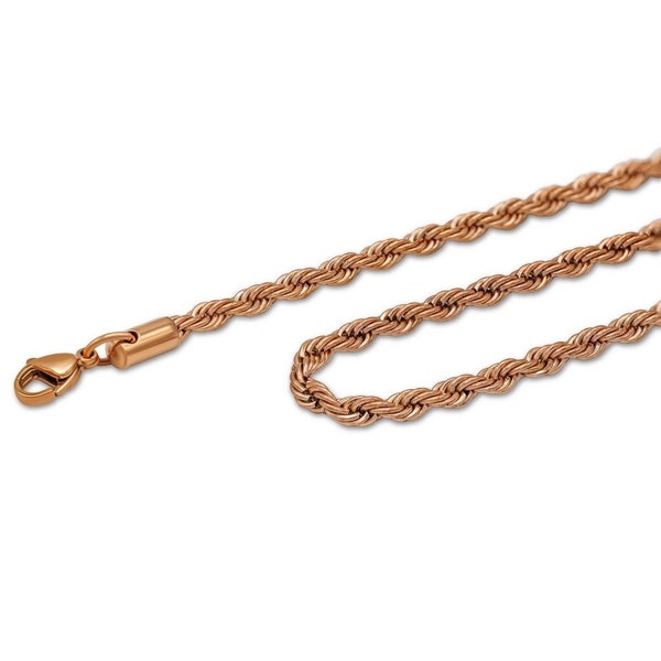 Gold Rope Chain Waterproof - Etsy