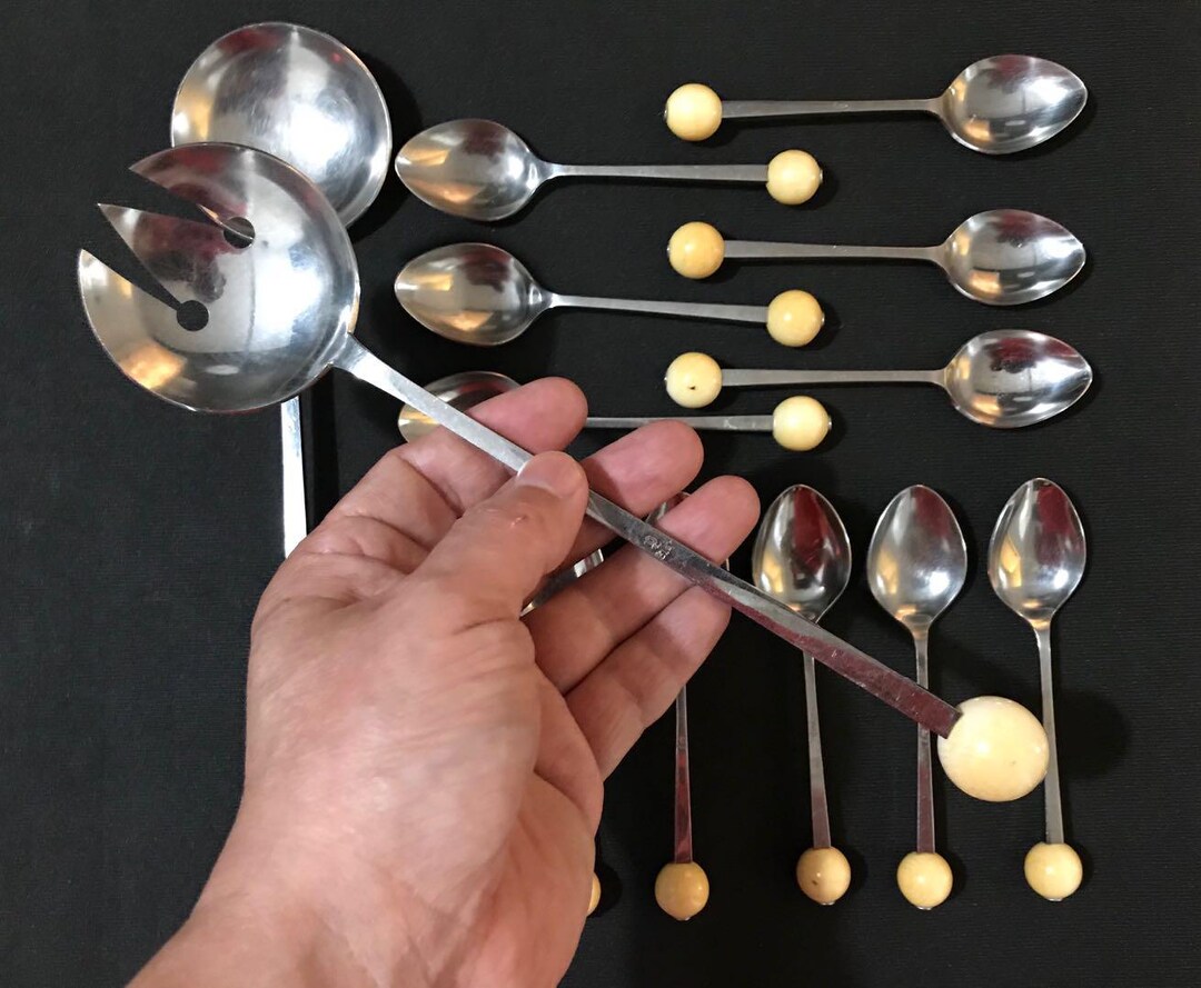 Rare Eloi Pernet Stainless Steel Set - Etsy