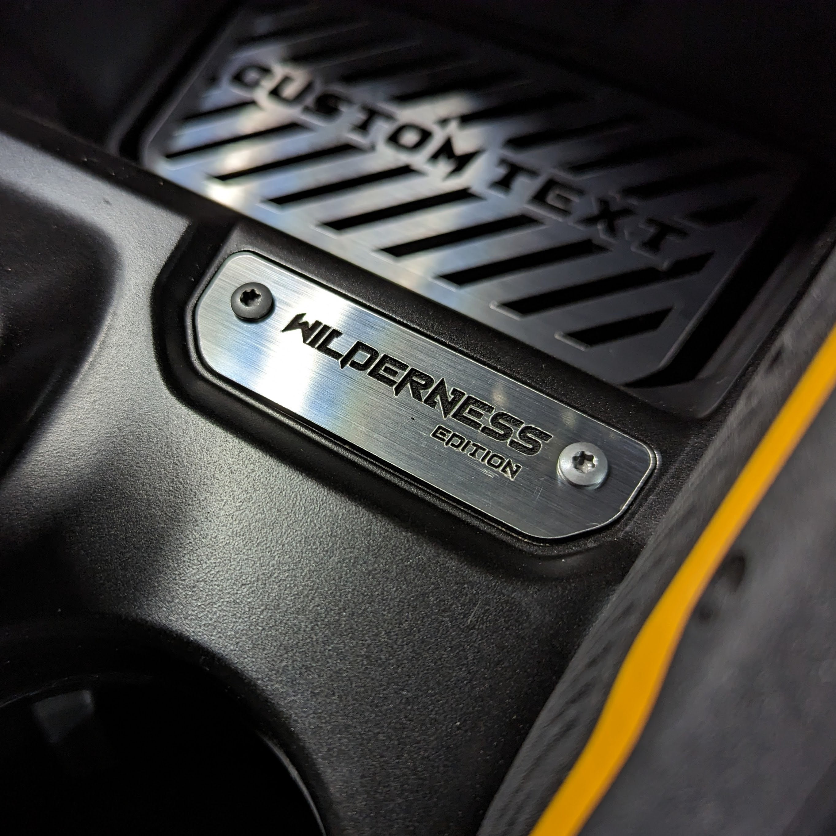 Custom Edition Console Badge - Fits 2021 + Bronco - Etsy