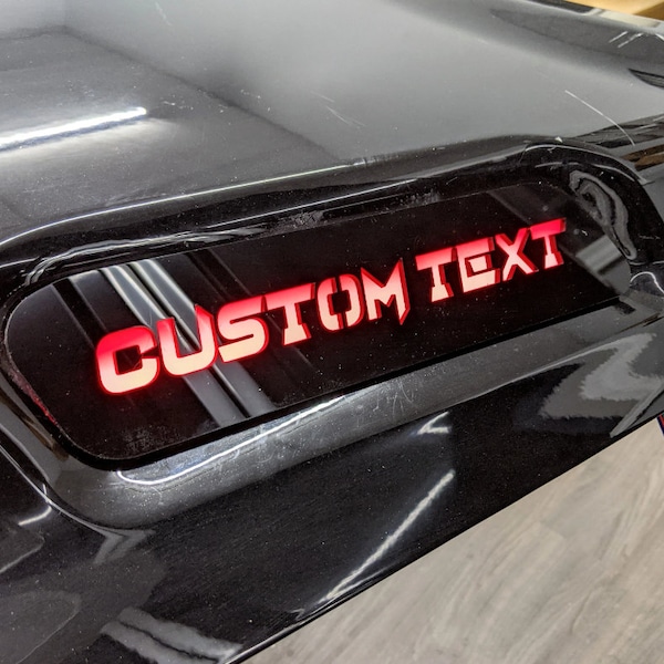 Ram 1500 Custom Hood Badge - Etsy