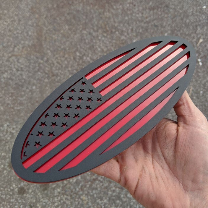 Ford Oval American Flag Replacement Badge Fits 2017-2019 - Etsy