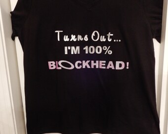 Blockhead Squad Custom Hashtag Shirt Personalize the Colors - Etsy