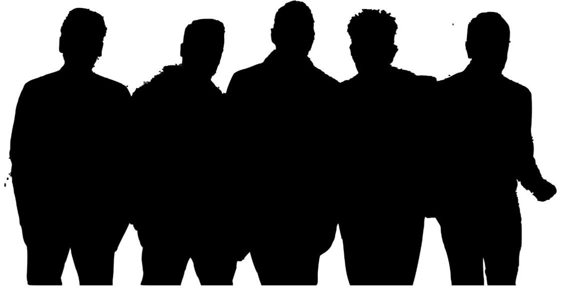 NKOTB Silhouette - Etsy