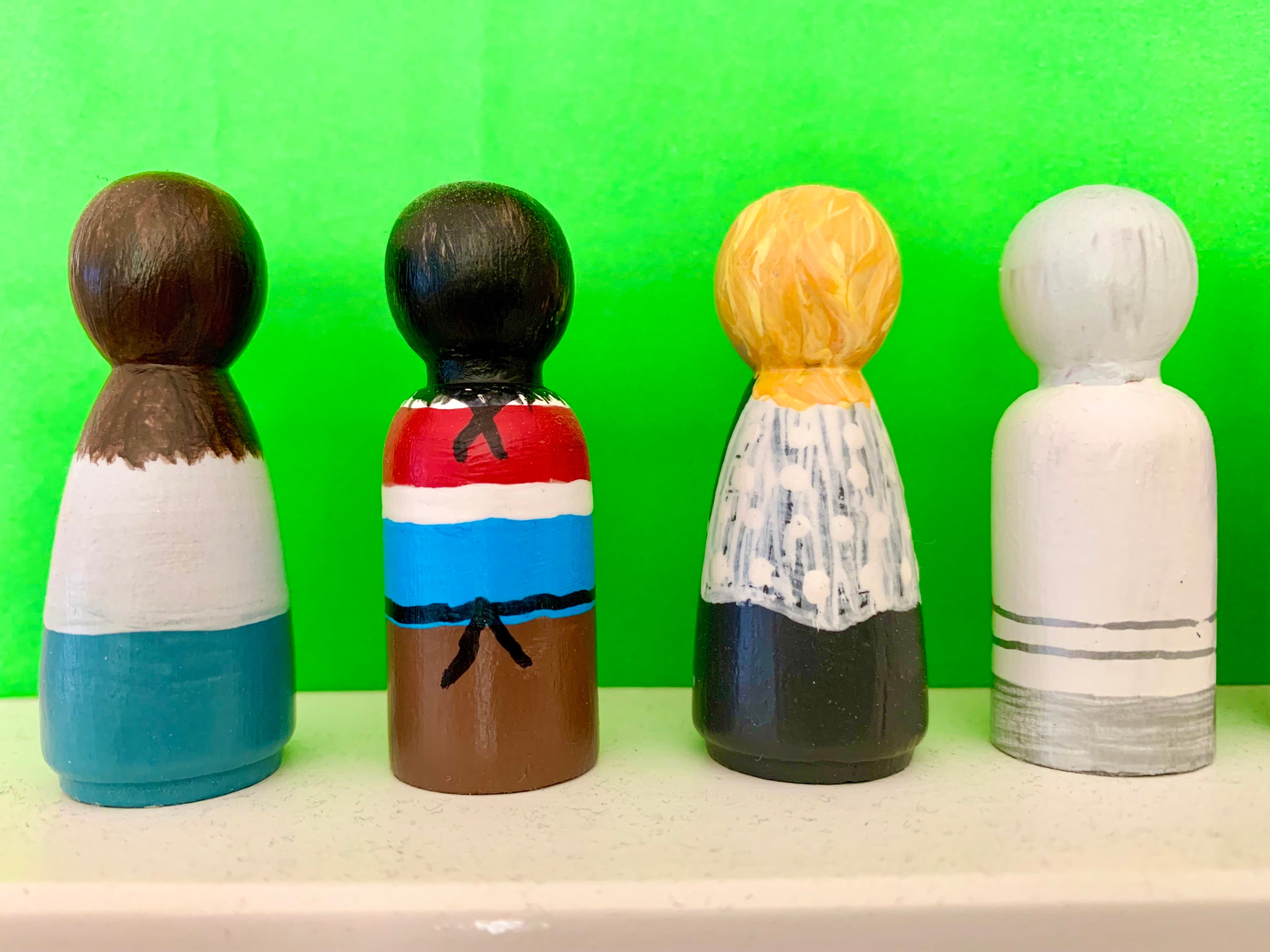 Community Helpers Peg Dolls - Etsy