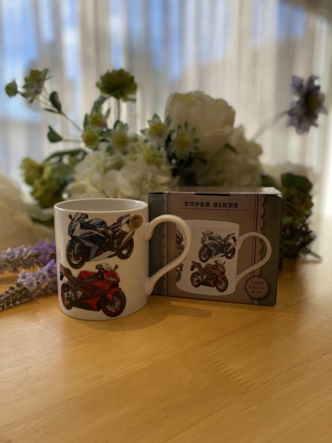 Super Bikes Fine China Mug Gift for Motor Bike Enthusiast Christmas or ...