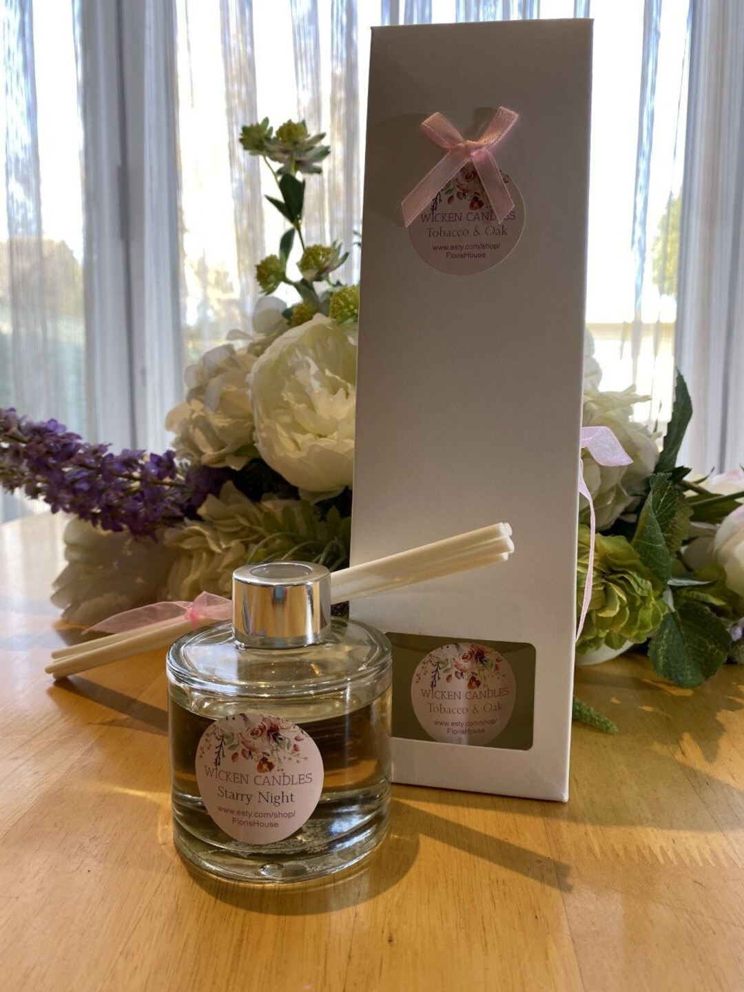 Handmade Reed Diffuser (100ml): Highly Fragranced, Gift Boxed - Etsy