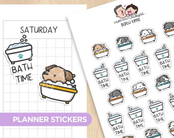 Planner Stickers jada Bath Time S1044 - Etsy