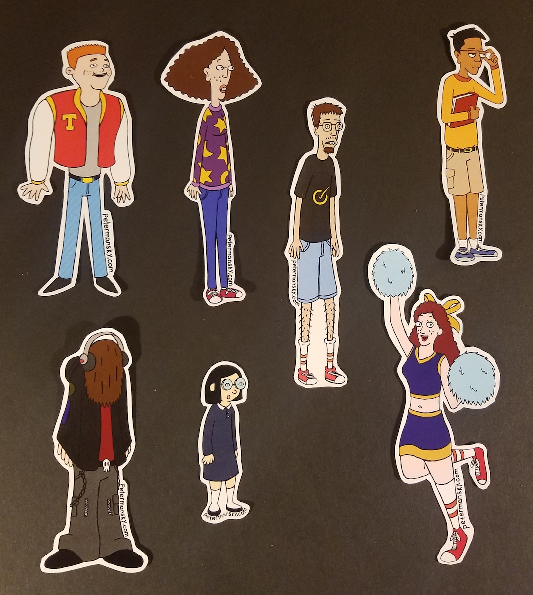 High School Sticker Series - Etsy