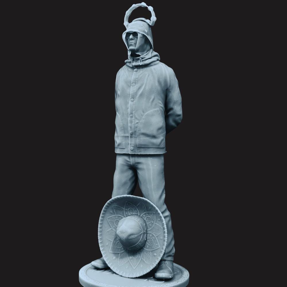 Liam Gallagher Resin Statue | Fan Art Collectible | 2025 Oasis Tour ...