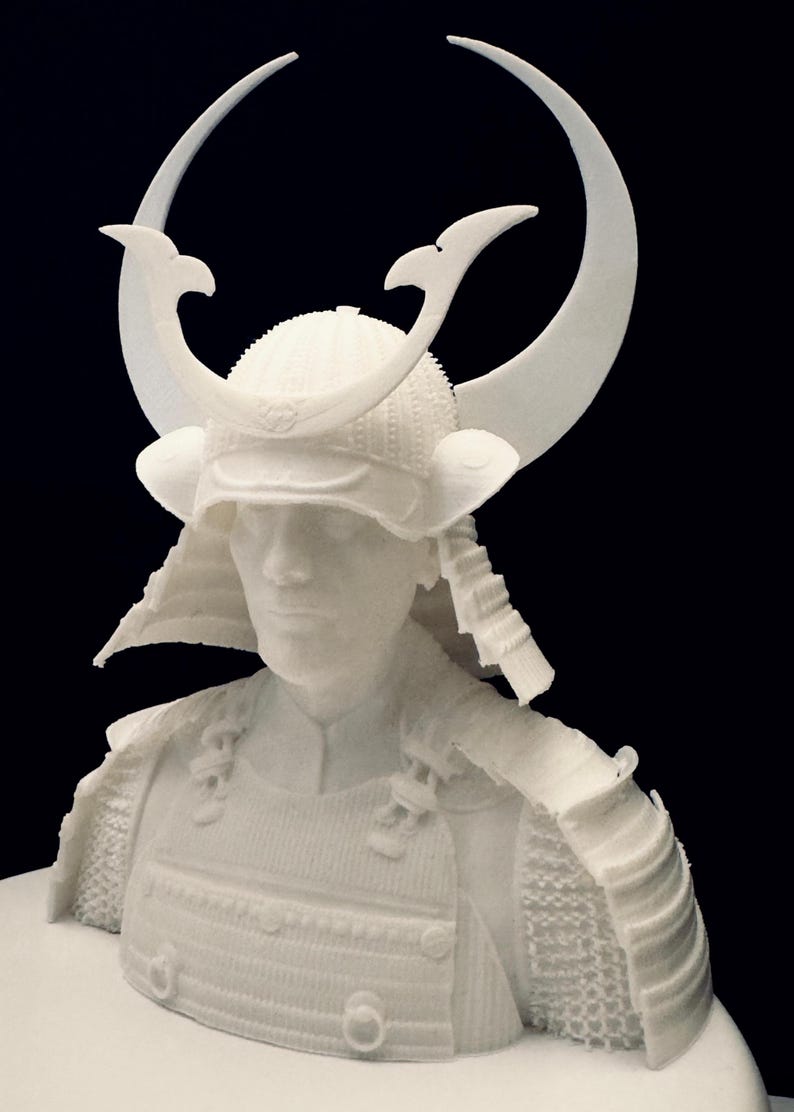 Hiroyuki Sanada on a Samurai Armour From Early Edo Period - Etsy