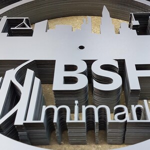 Your Logo to Metal Wall Art, Custom Office Decoration, Business Logo ...