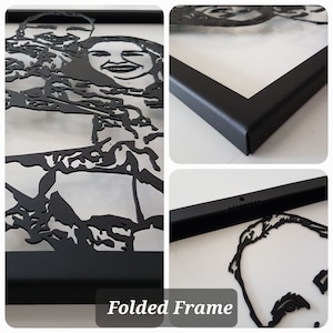 Custom Metal Portrait: Unique and Stylish Wall Art From Photo Made of ...