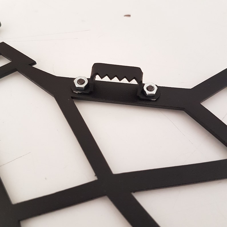 Geometric World Map Metal Wall Art 2mm 008 Thick - Etsy