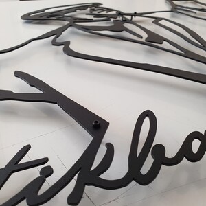 Your Logo to Metal Wall Art, Custom Office Decoration, Business Logo ...