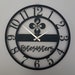 Custom Wall Clock From Your Logo Personalized Metal Wall Art - Etsy