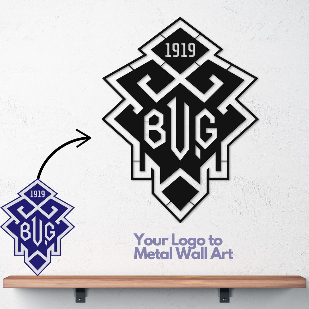 Your Logo to Metal Wall Art, Custom Office Decoration, Business Logo ...