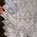 Vintage French Hand Crocheted Bedspread/throw - Etsy UK