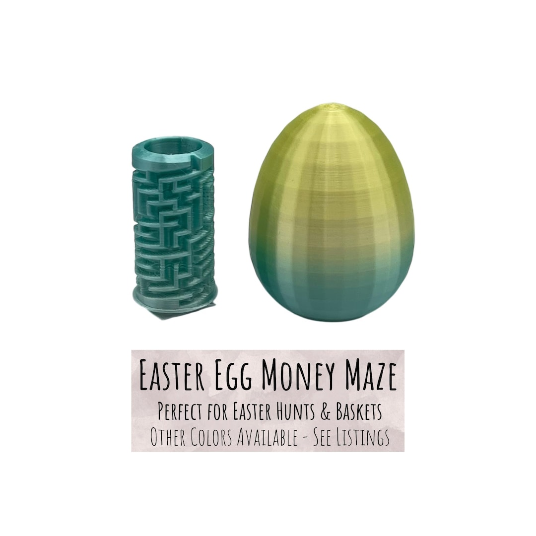Easter Egg Money Maze | Yellow Easter Eggs Easter Basket Stuffer | Teen ...
