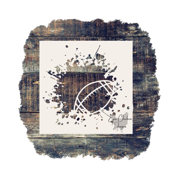 Football Stencils for Bleaching Shirts - Etsy