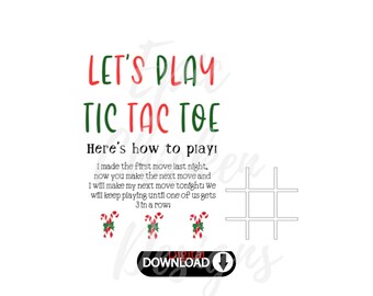 Tic Tac Toe Rules - Etsy