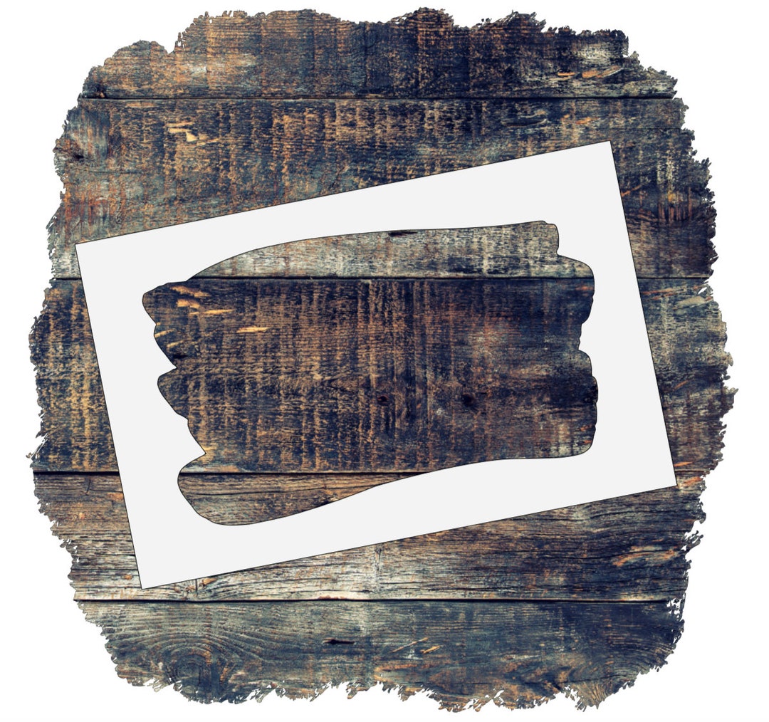 Rectangle Paint Splash Stencil, Rectangle Bleach Stencil, Bleaching ...