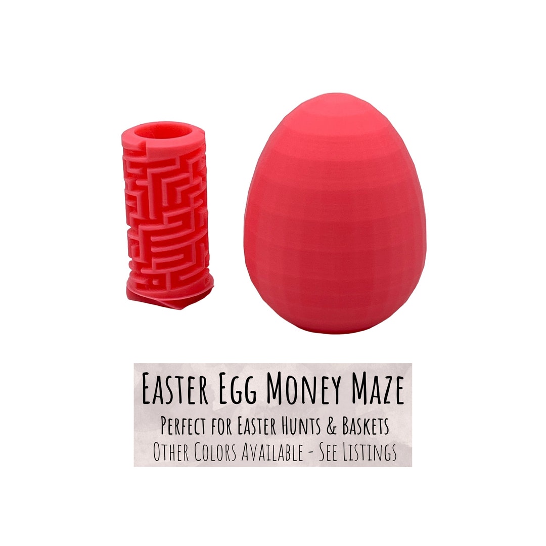 Easter Egg Money Maze Pink Easter Egg Easter Basket Stuffer Teen Easter ...